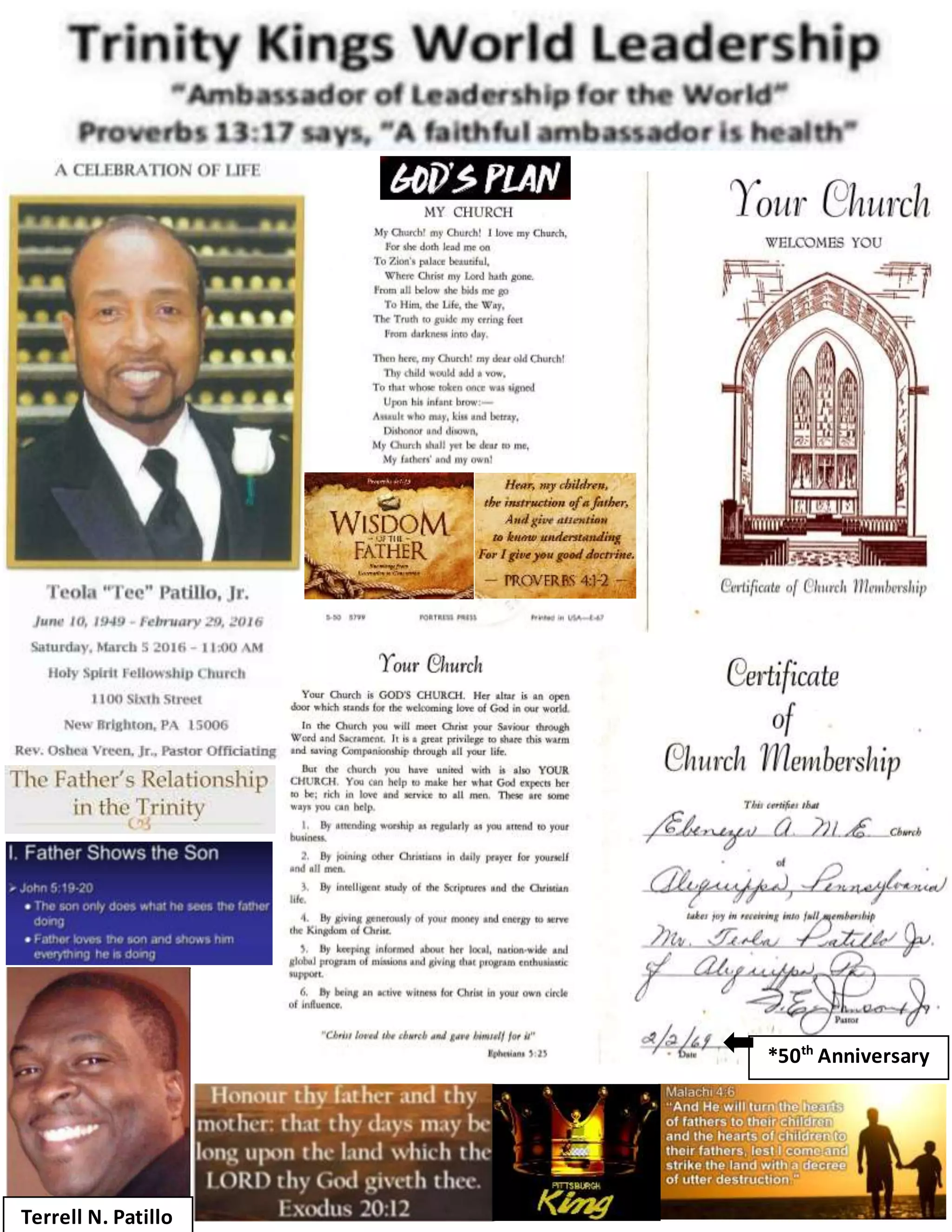 Trinity Kings World Leadership: Father son#1 | DOCX