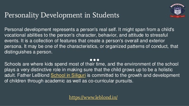 Personality Development in Students | PPTX