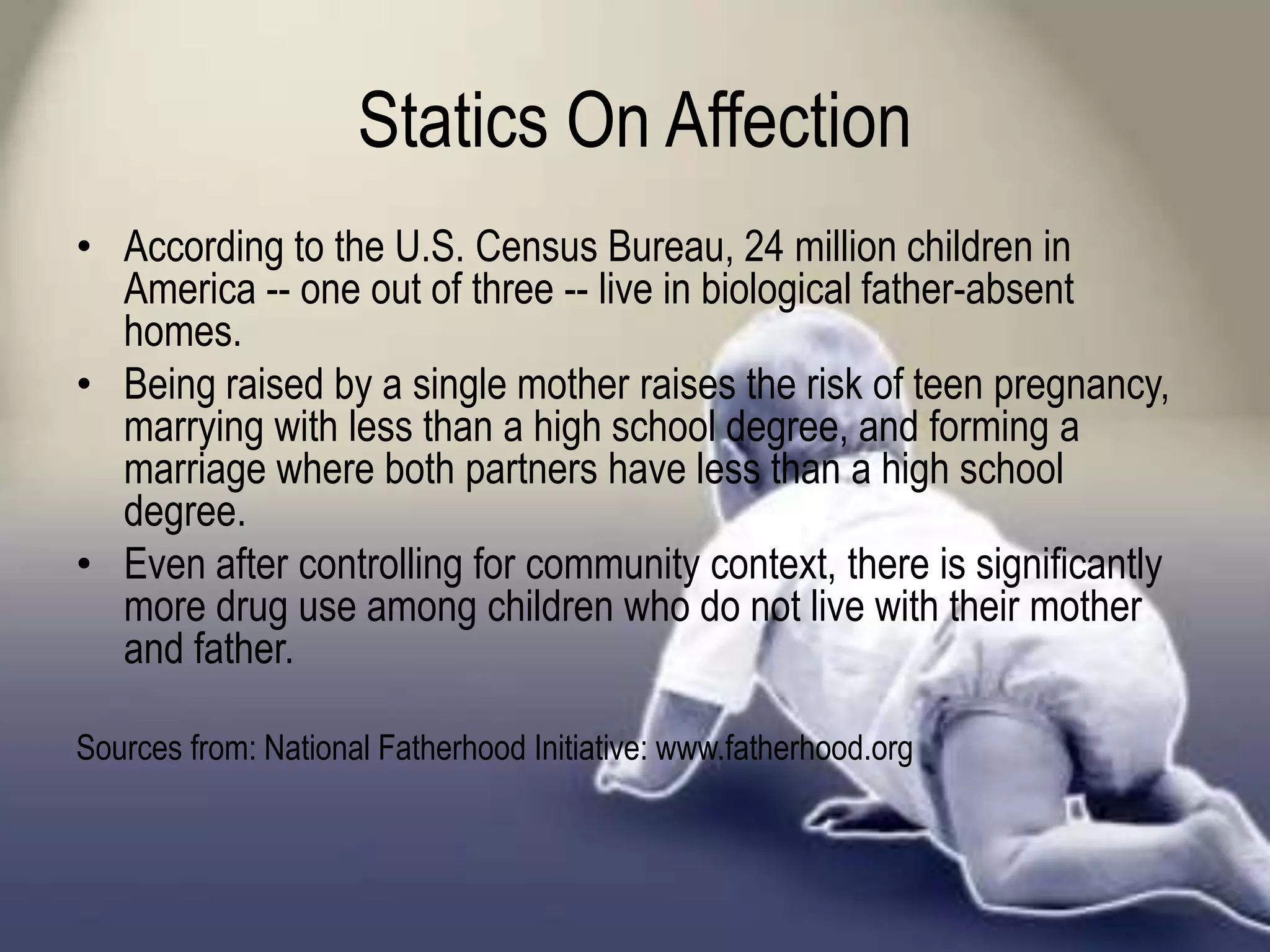 Fatherless children | PPTX