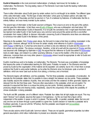 Father of m athematician | PDF