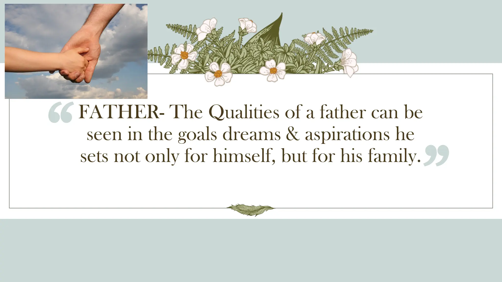 fathers day presentation for anyone tod ownload | PPT