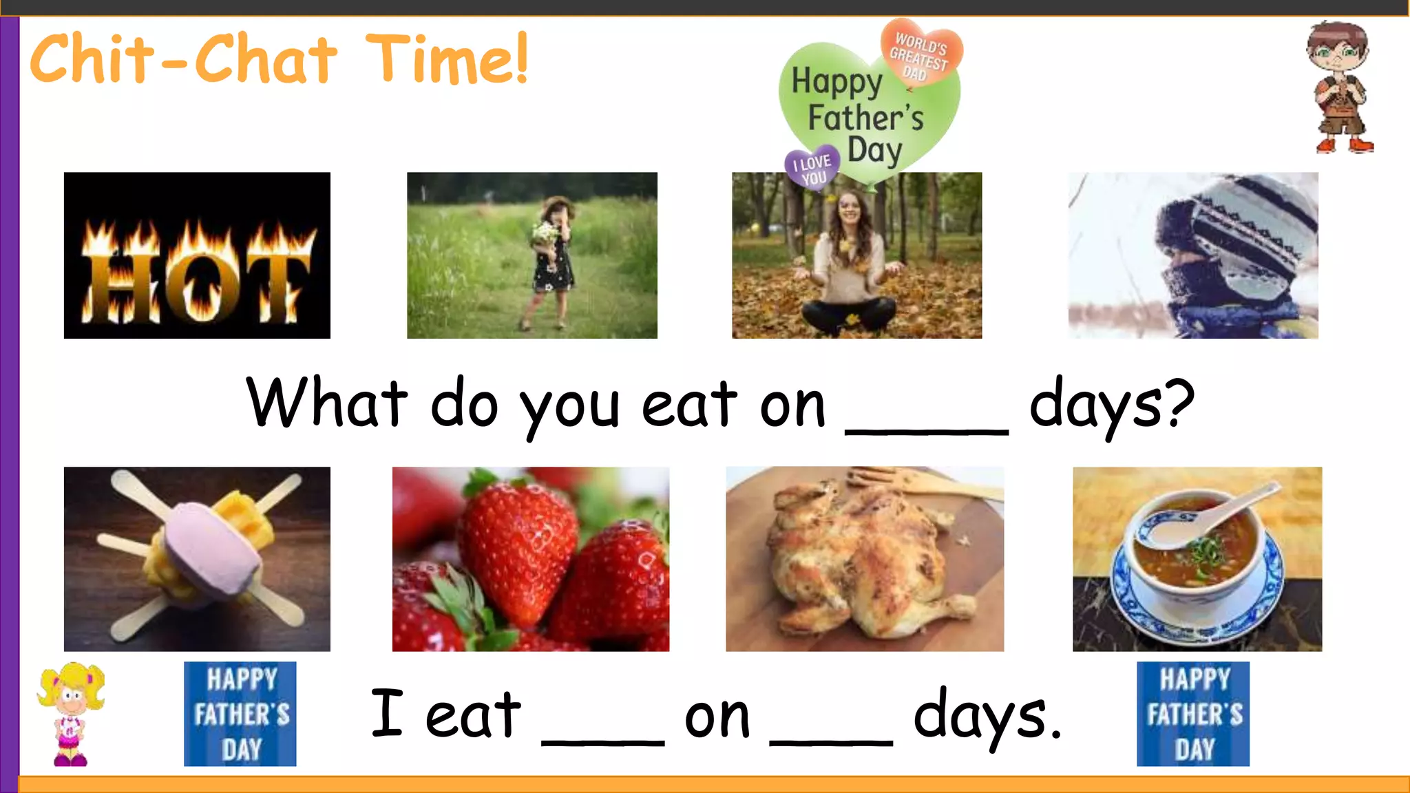 ESL Lesson: Father's day | PPTX