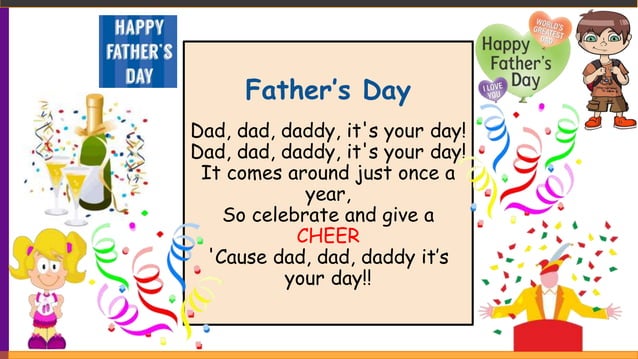 ESL Lesson: Father's day | PPTX