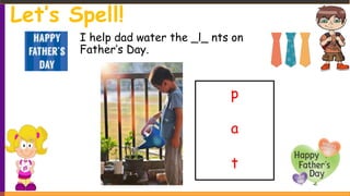 ESL Lesson: Father's day | PPTX