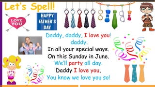 ESL Lesson: Father's day | PPTX