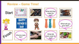 ESL Lesson: Father's day | PPTX