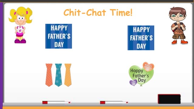 ESL Lesson: Father's day | PPTX