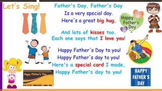 ESL Lesson: Father's day | PPTX