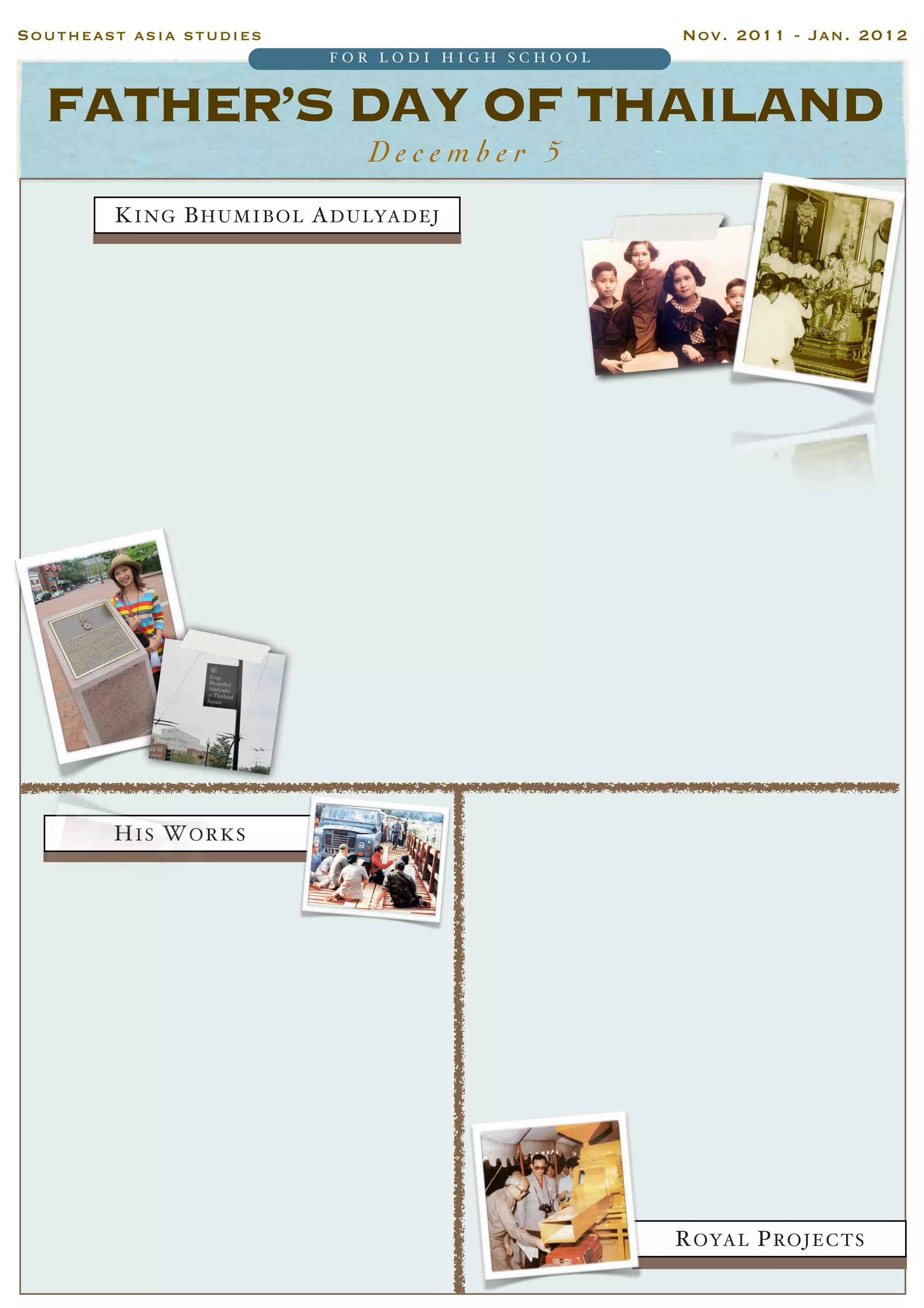 Father's day of thailand | PDF