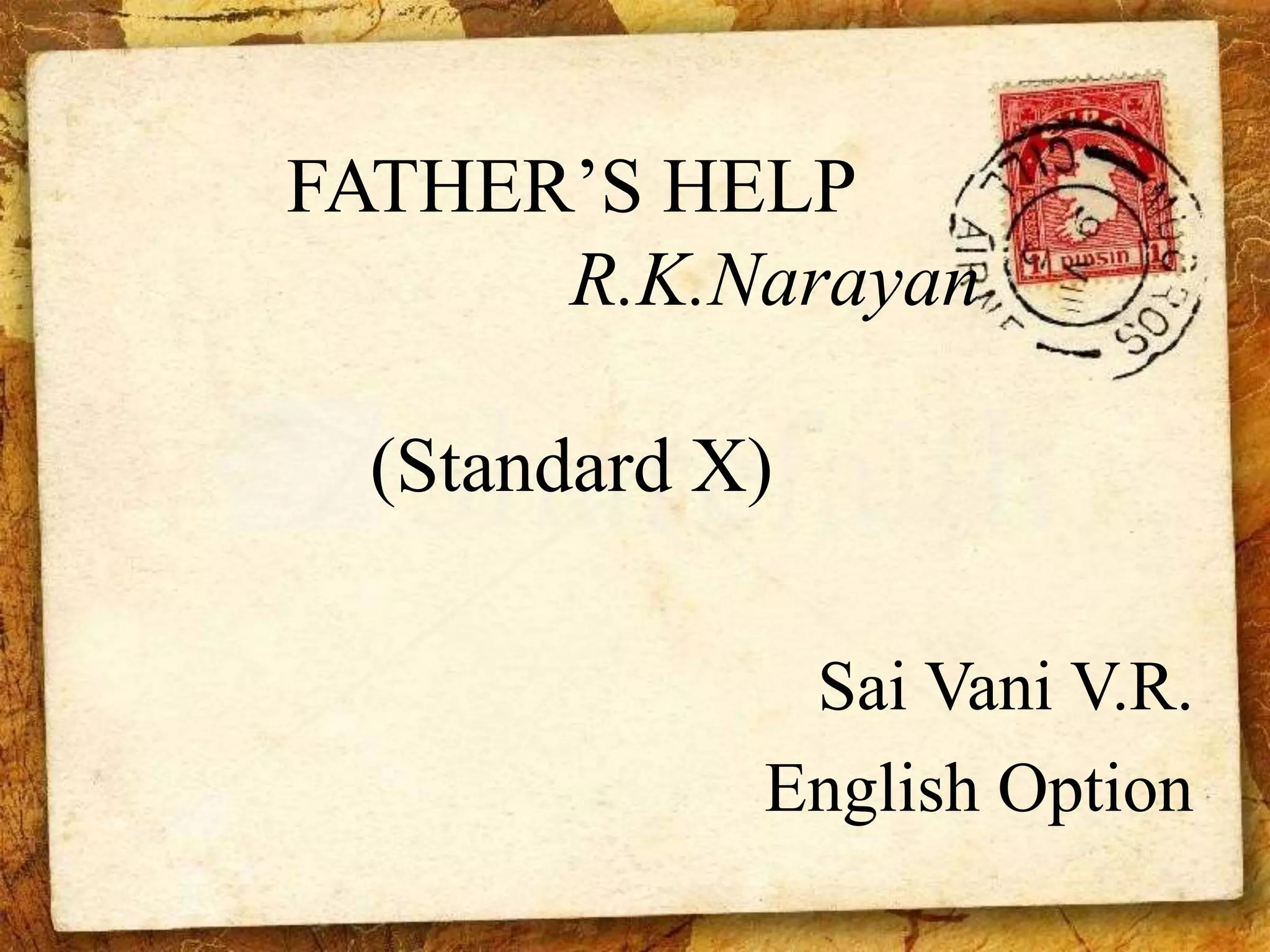 Father's help | PPTX