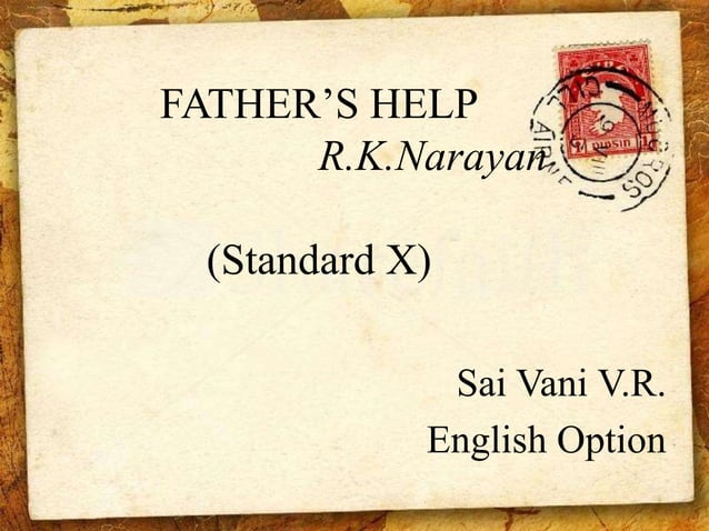 Father's help | PPTX