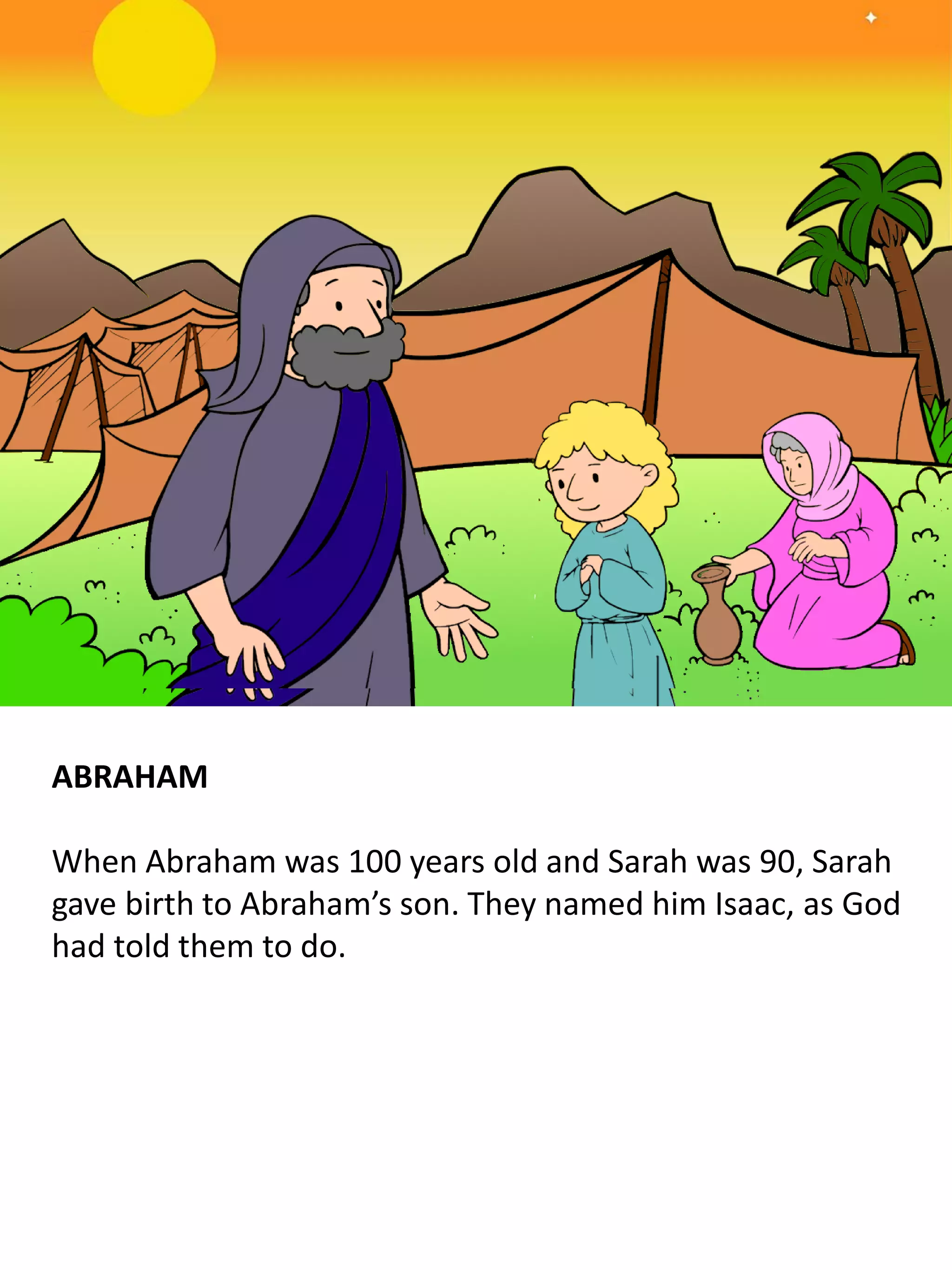 Father Abraham Clipart Bible
