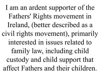 Fathers rights activist | PPTX
