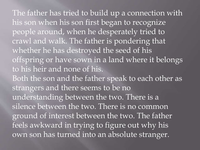 Father to son | PPTX