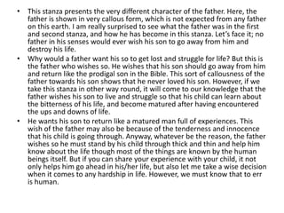 Father to son | PPTX