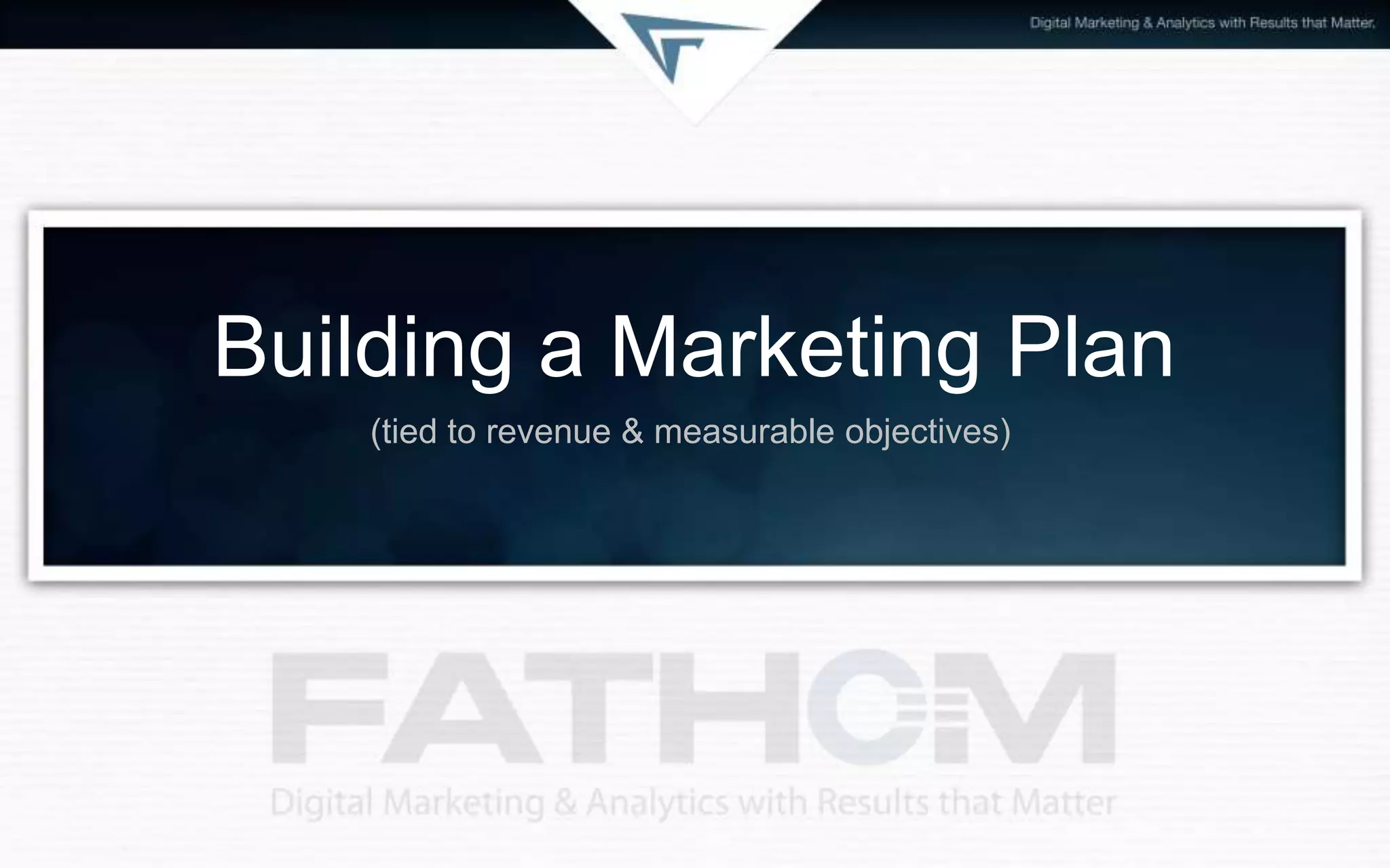 Building a Digital Marketing Campaign. 2014 Cleveland Nonprofit ...