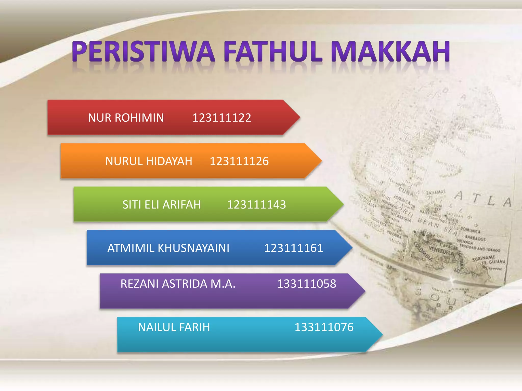 Peristiwa Fathu Makkah | PPTX
