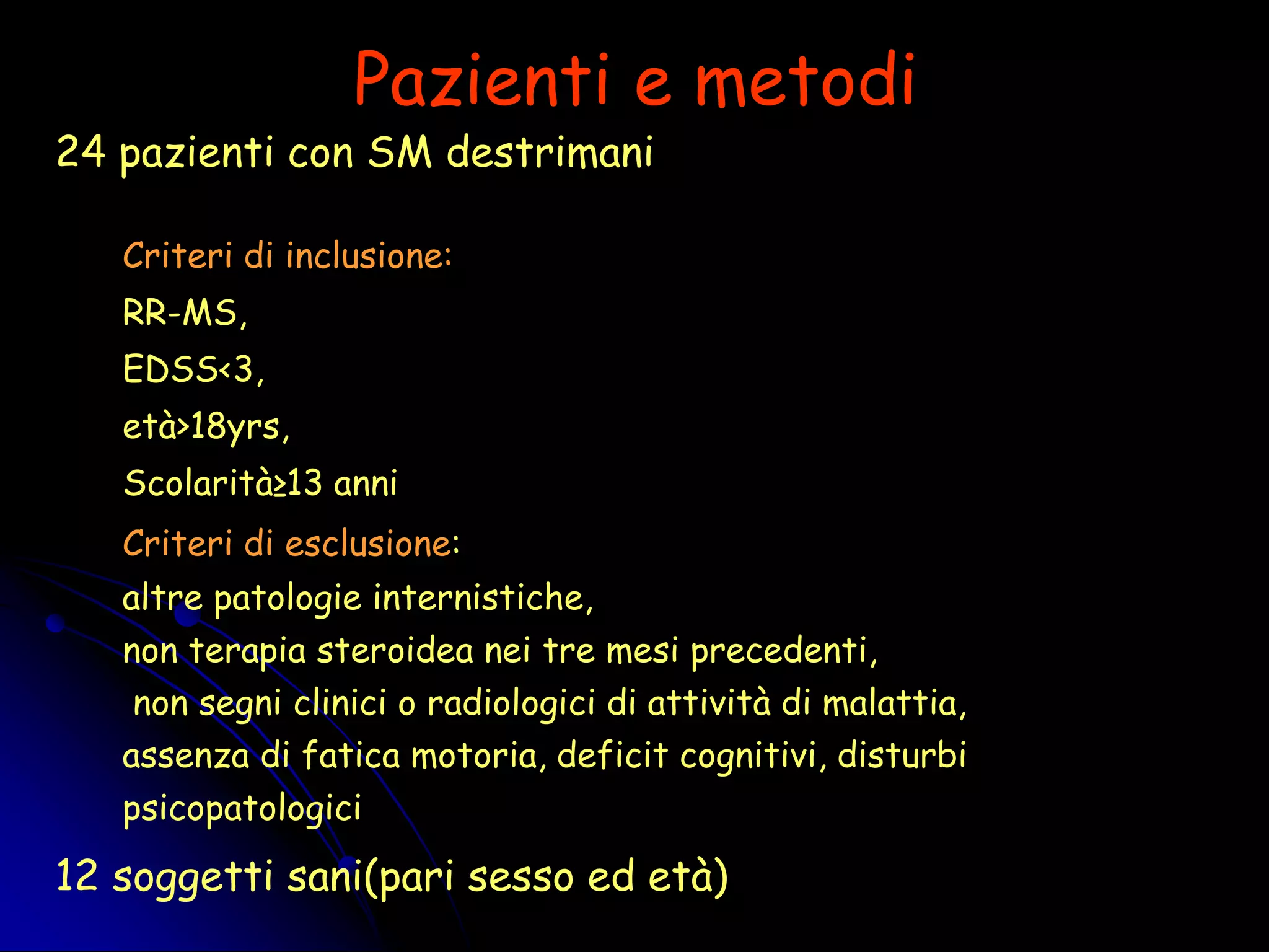 Fatica cognitiva - SCAN Onlus | PDF