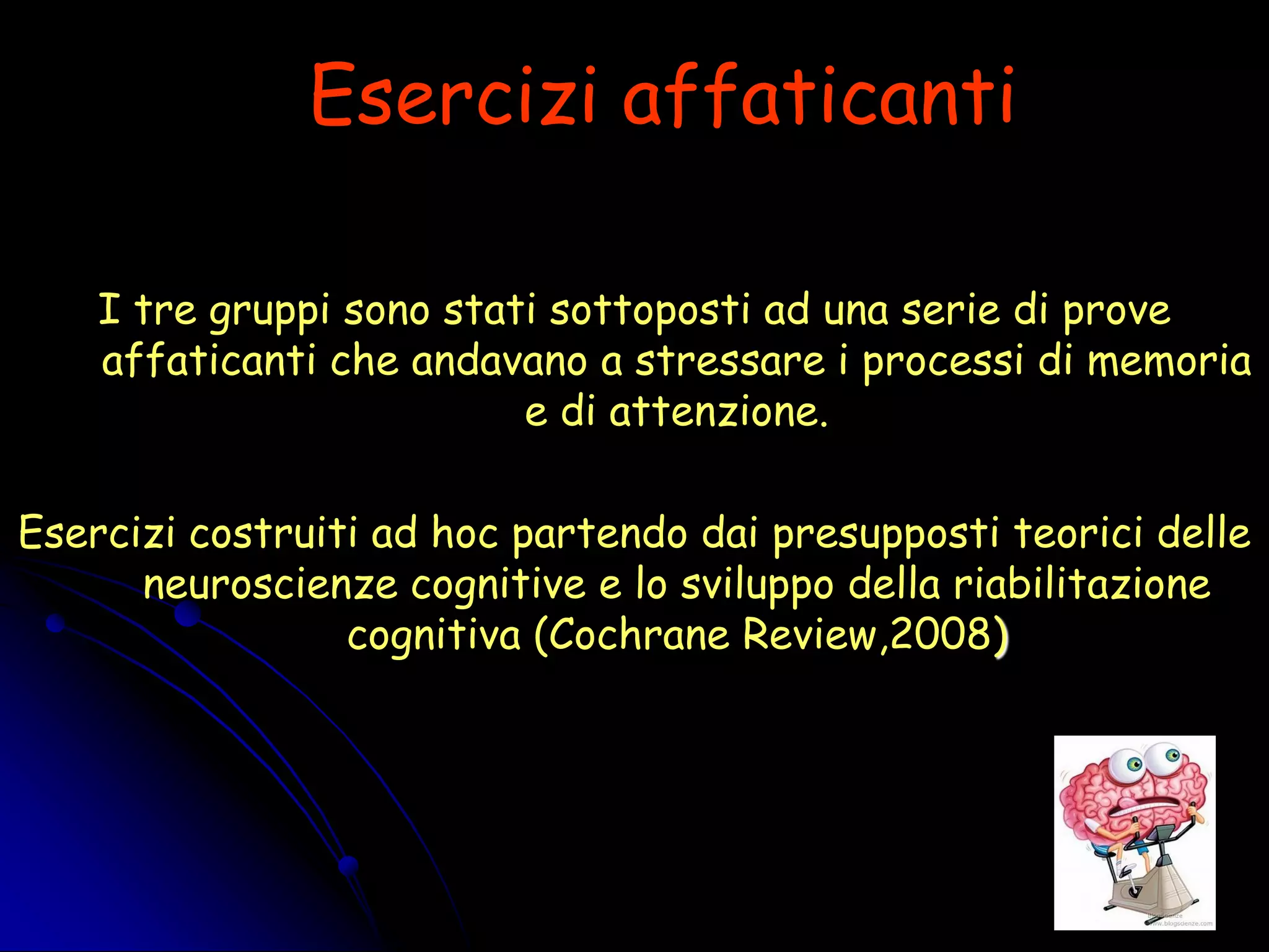 Fatica cognitiva - SCAN Onlus | PDF