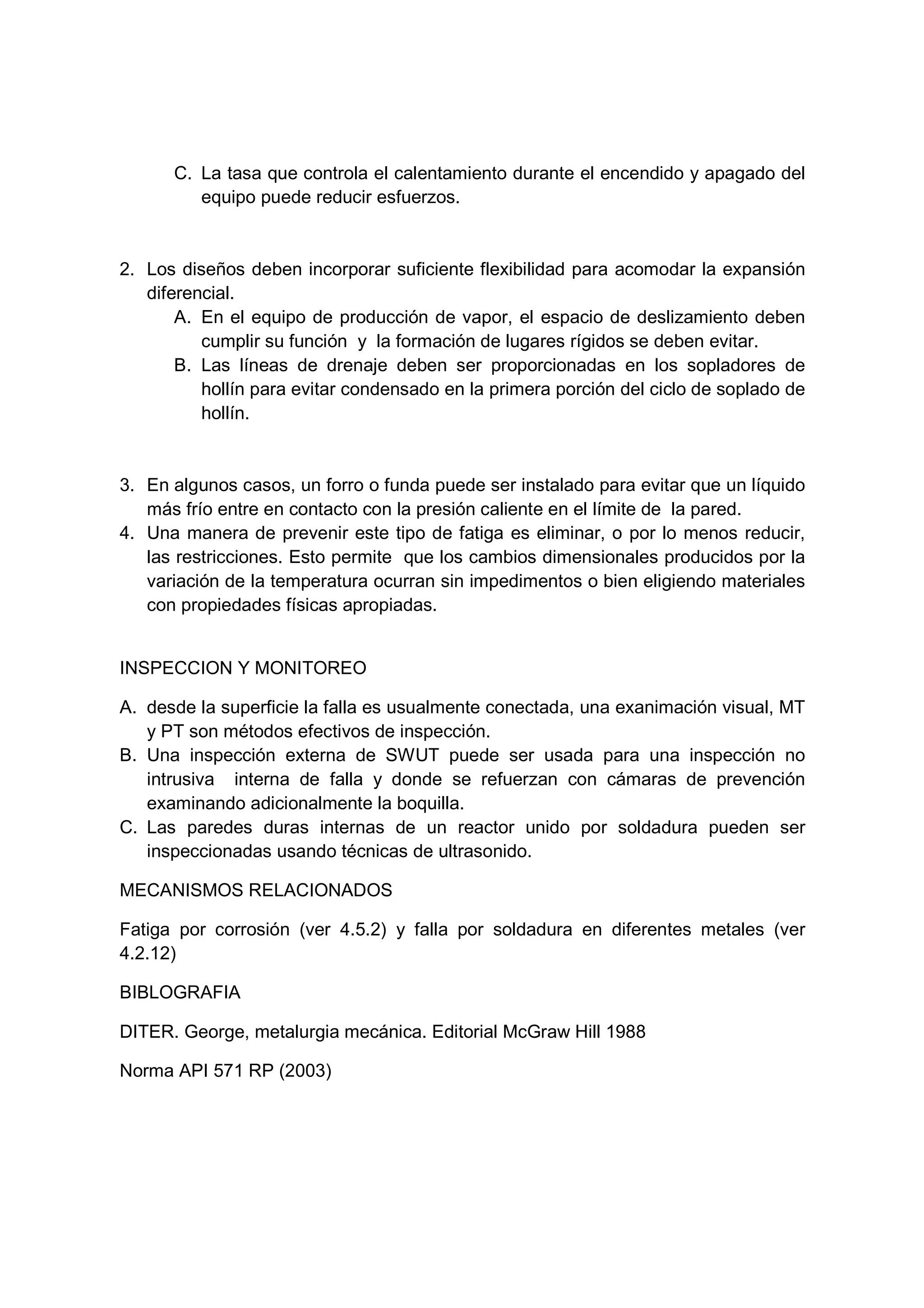 Fatiga termica para la exposicion | PDF