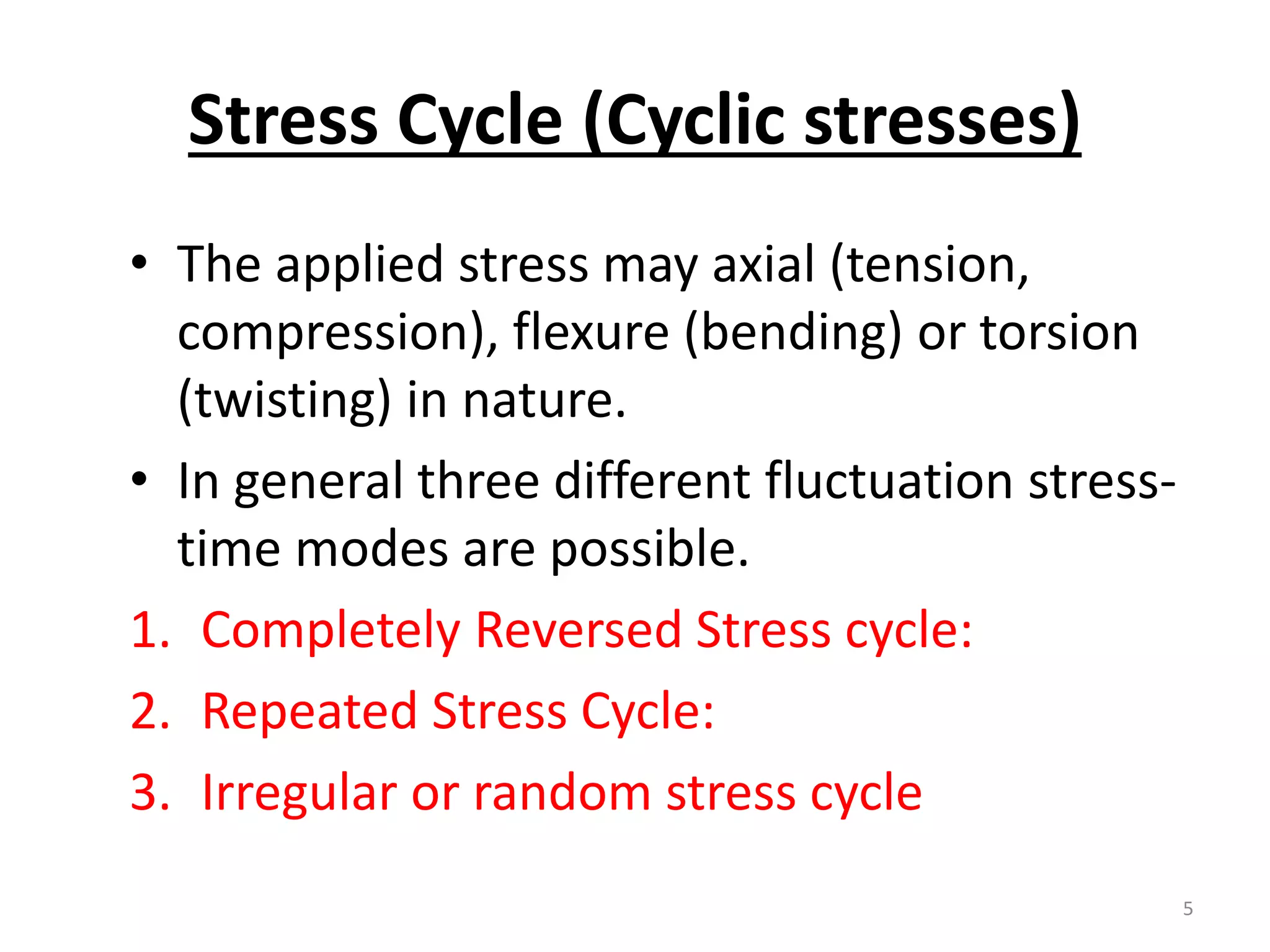 Fracture Mechanics & Failure Analysis: Lecture Fatigue | PPTX