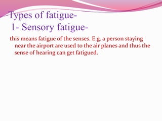 Fatigue | PPTX