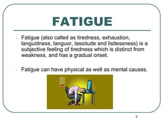Fatigue | PPT