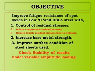 Advance fatigue and fracture analysis of spot welds | PPT | Science