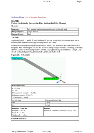 Fatigue ansys workbench_primer2 | PDF