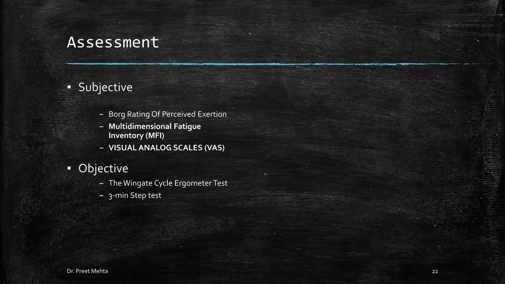Fatigue Assessment | PPTX