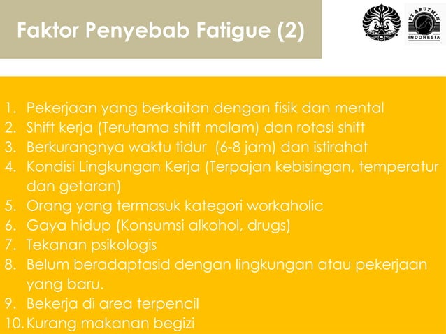 FATIGUE AWARENESS PT ARUTMIN FOR EMPLOYEE.pptx