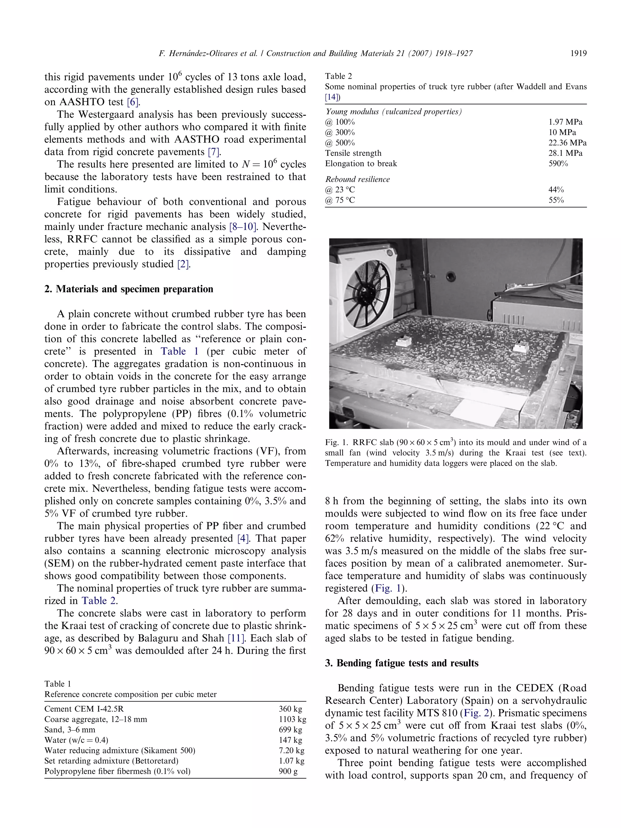 Fatigue Behaviour of Recycled Tyre Rubber-Filled Concrete and its ...