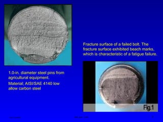 Fatigue failure presentation provides overview on types of fatigue ...