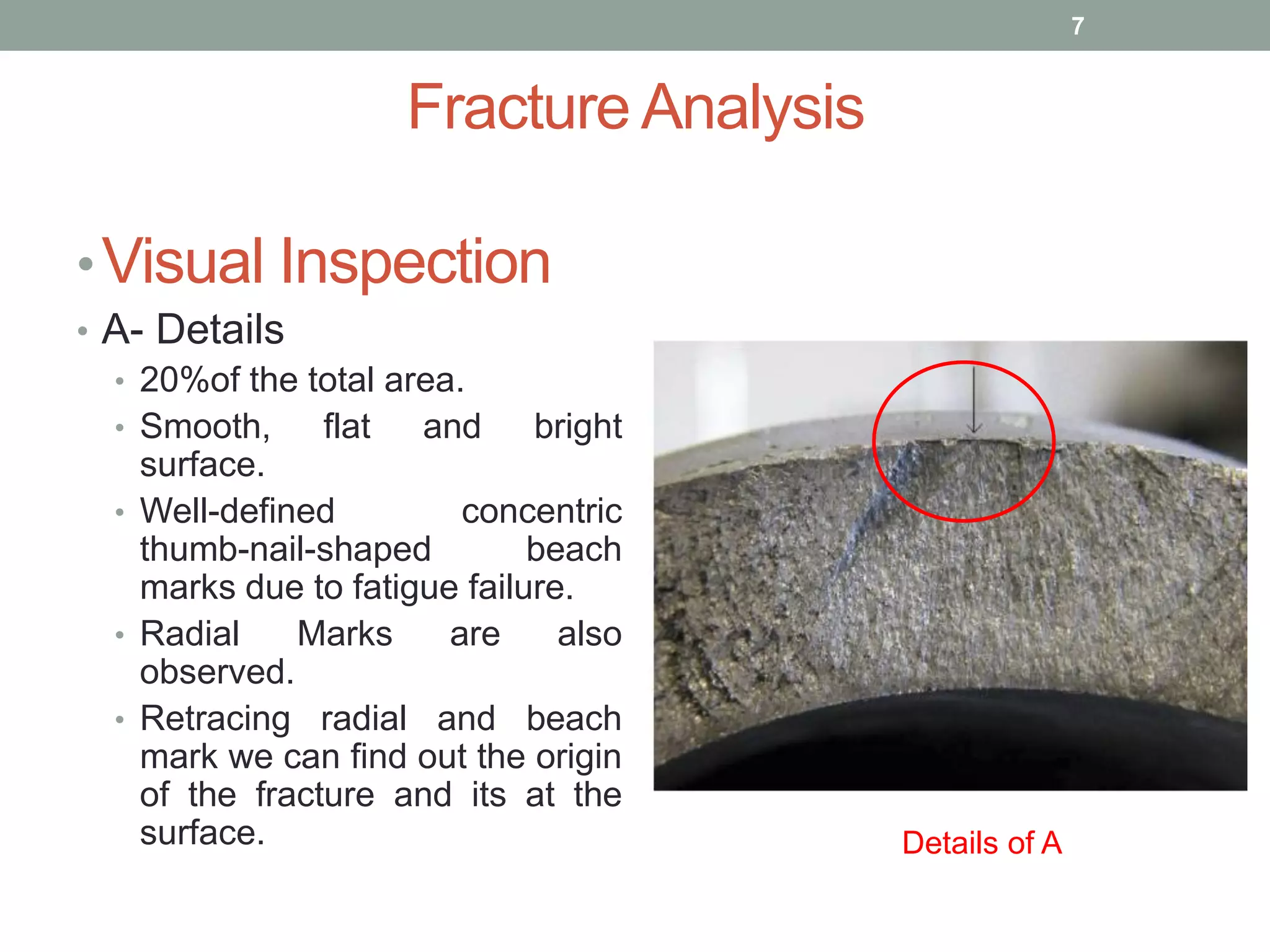 Fatigue fracture of a main landing gear swinging lever in a civil ...