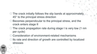 Fatigue & Fracture | PPTX