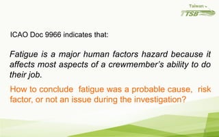 Fatigue Investigation Cheng-Yang.pdf | Sleep Disorders | Diseases and ...