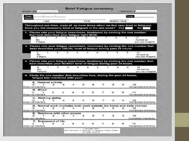 Comprehensive Overview of Fatigue: Types, Causes, and Assessment ...