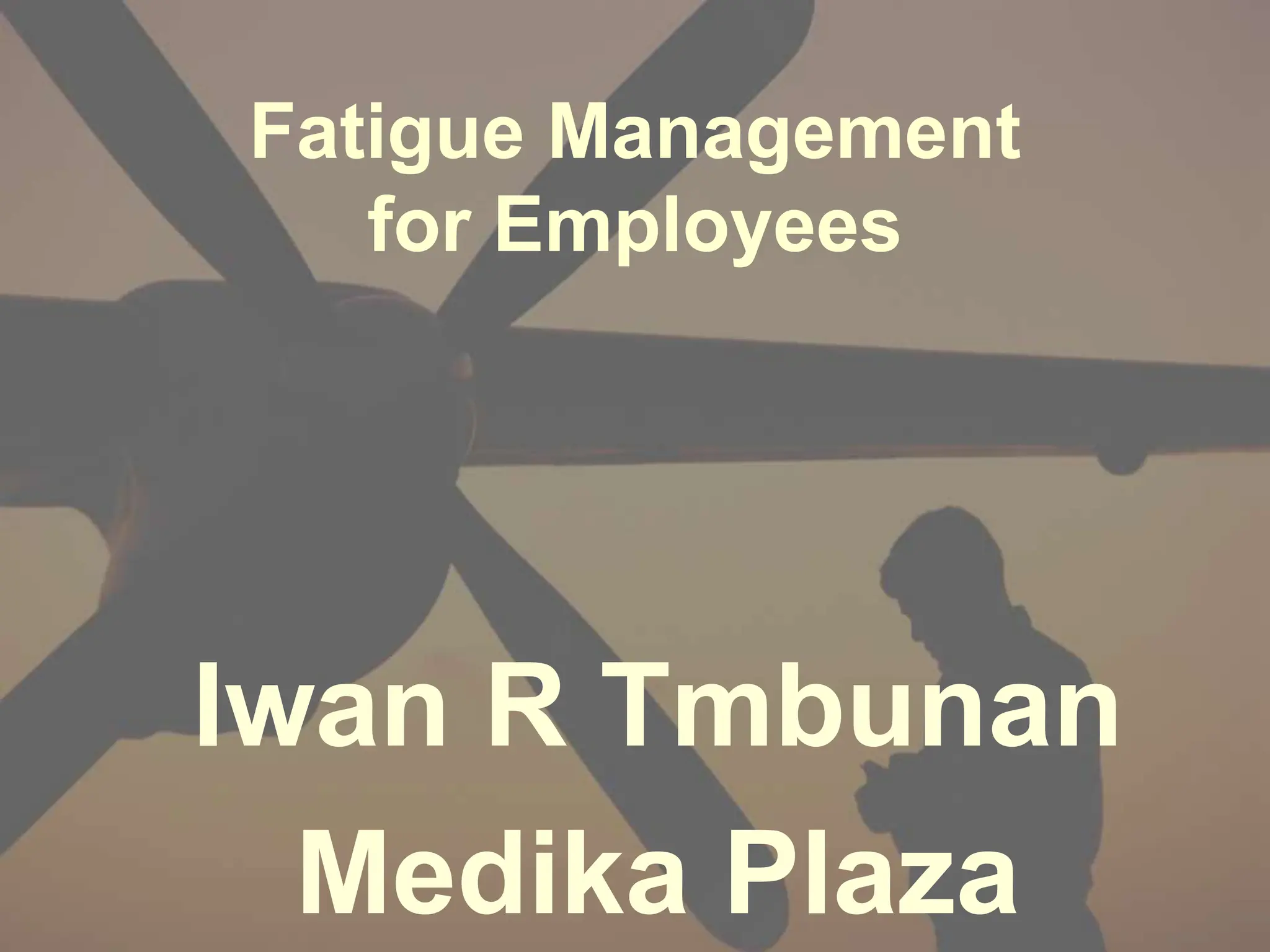 fatigue_management.ppt