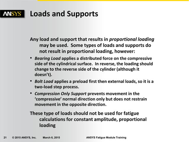 The Fatigue Analysis Module of ANSYS Mechanical | PDF