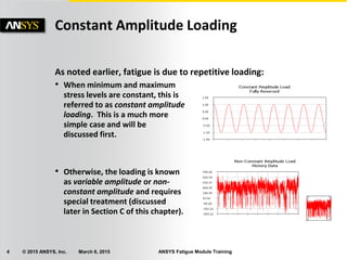The Fatigue Analysis Module of ANSYS Mechanical | PDF