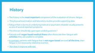 Approach to Fatigue | PPTX