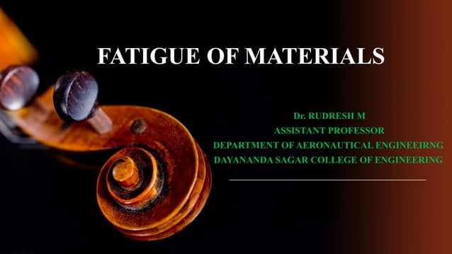 Fatigue of materials | PDF