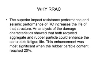 Fatigue performance of rubber modified recycled aggregate concrete ( (1 ...