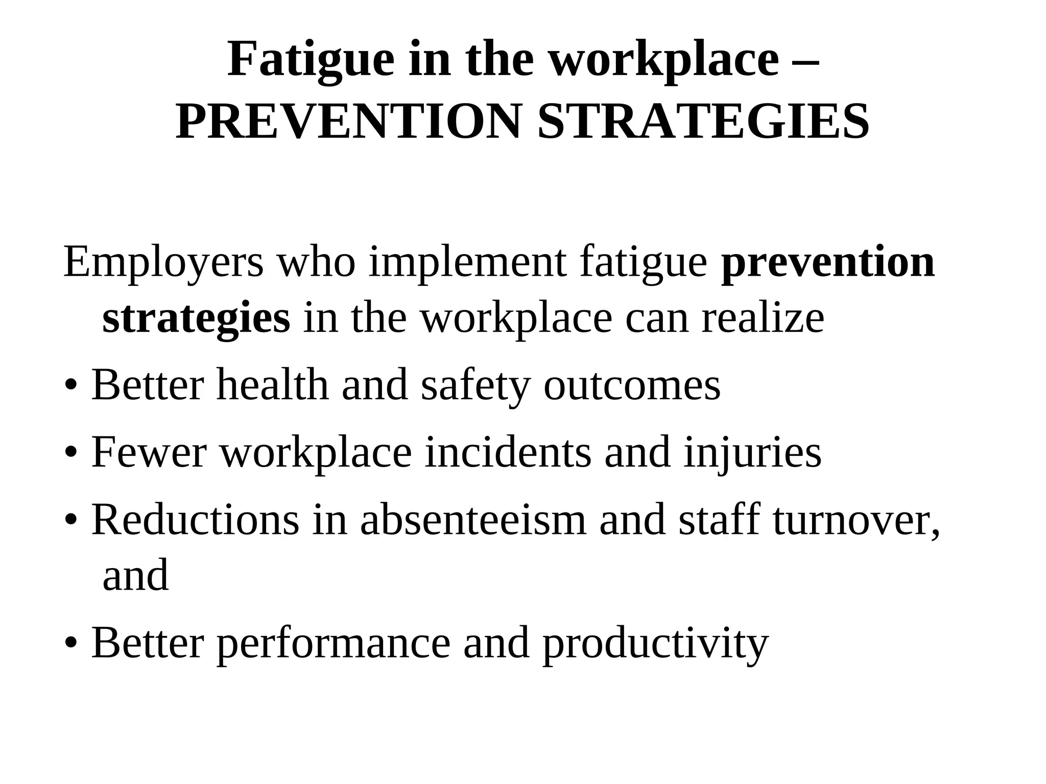 FATIGUE ppt.presentation for fatigue level | PDF