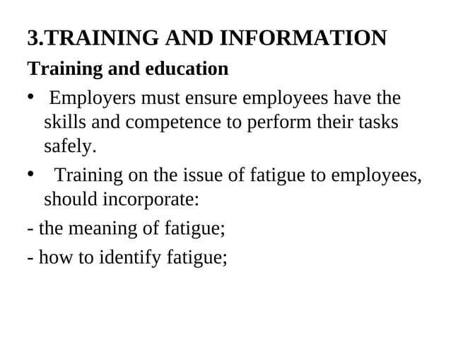 FATIGUE ppt.presentation for fatigue level | PDF | Diseases and ...