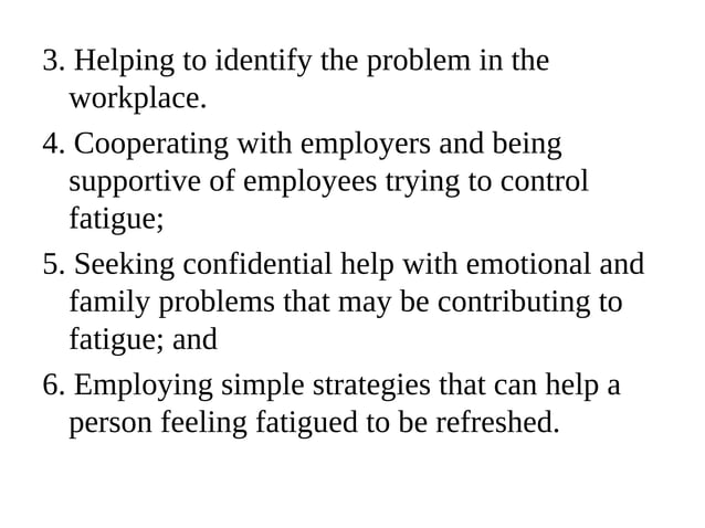 FATIGUE ppt.presentation for fatigue level | PDF | Diseases and ...