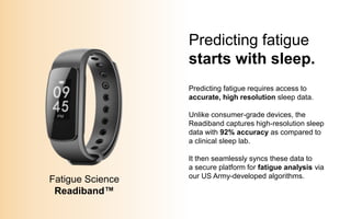 Fatigue Science - Fatigue Risk Assessment | PPTX