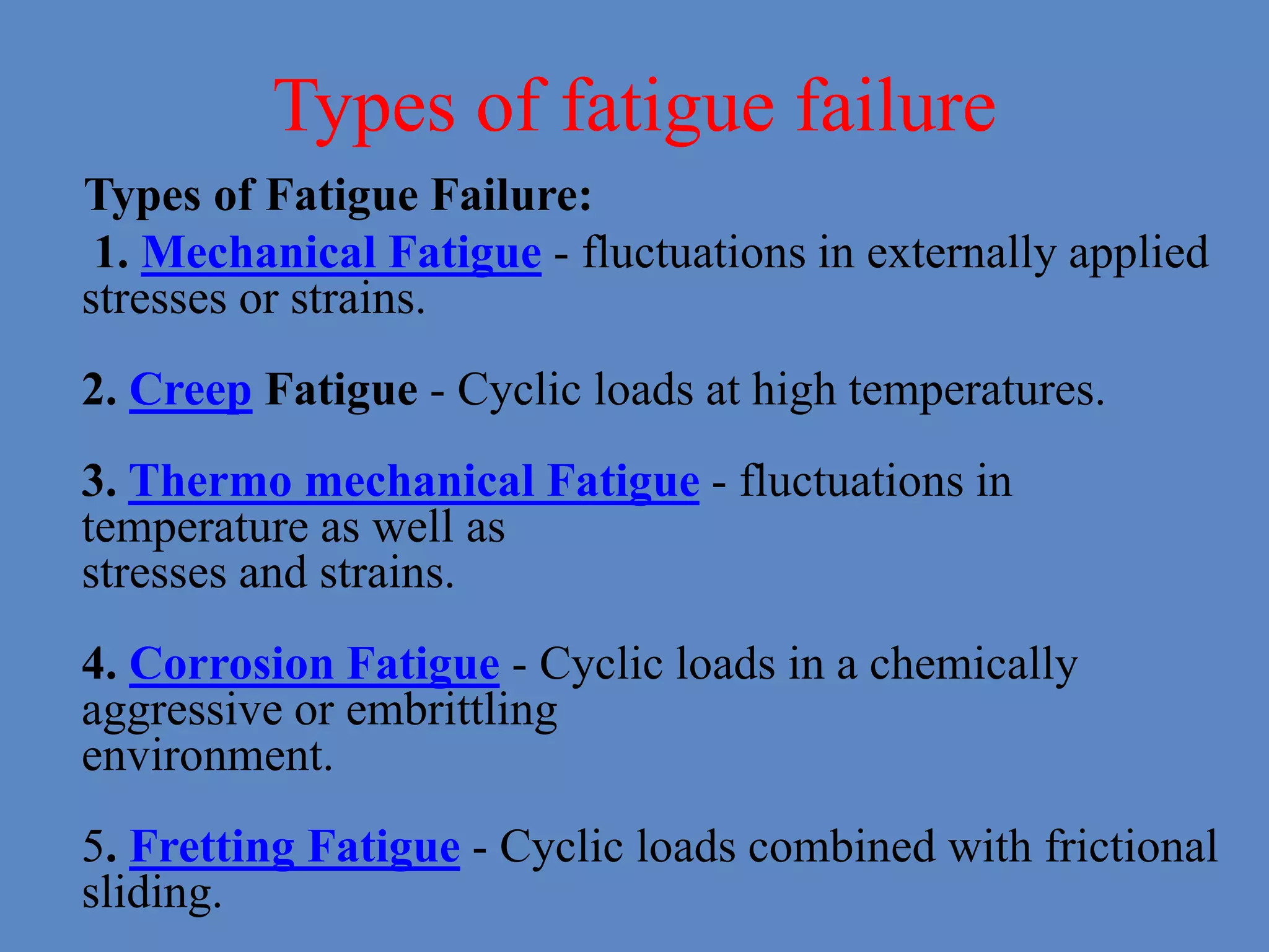 Fatigue testing | PPTX