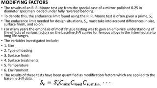 Fatigue u1 | PPTX