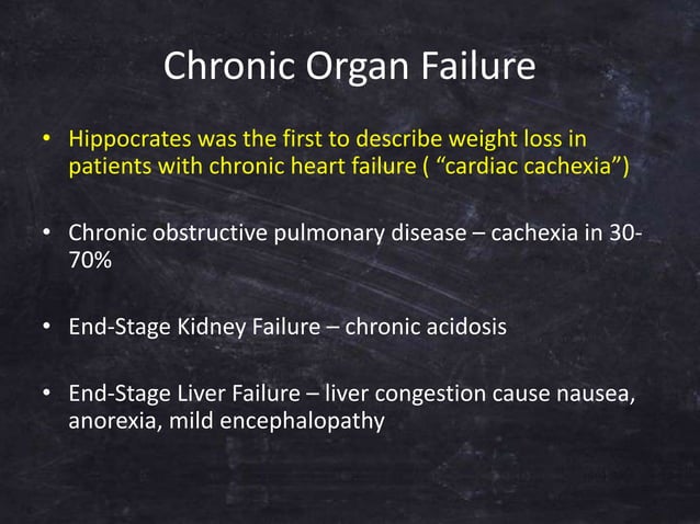Fatigue, weakness & weight loss | PPT